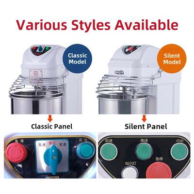 裕飞永强和面机商用双动双速静音20/25/30公斤揉面打面搅面机烘焙