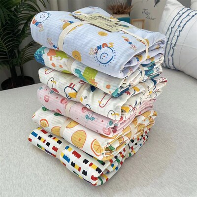 新品 纯棉 针织r 被套150210 单人被套