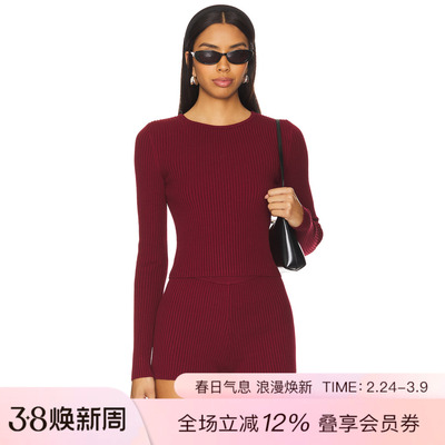 Lovers and Friends AINE KNIT 圆领款 休闲时尚潮流REVOLVE