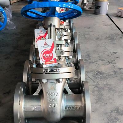 厂家供应12224标准304316L法兰闸阀使用化工水利排污工厂耐腐蚀