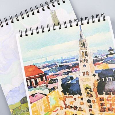 极速50 bSheets A4 Paper Watercolor Sketch Book Notepad for P