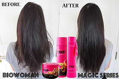 极速Biowomafn Magic Treatment Hair Mask KERATIN + ARGAN OIL