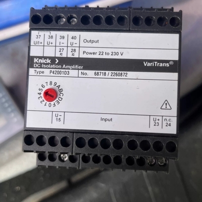 德国knick科伲可隔离放大器 P42001D3