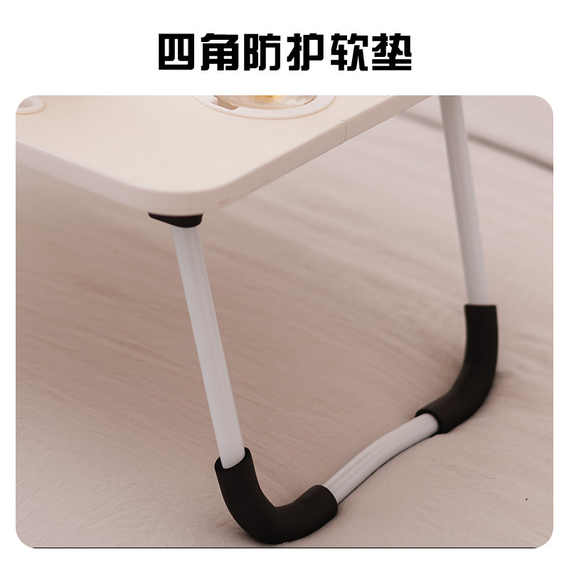 帕恰狗牀上小桌子可摺叠卡通小桌板笔记型电脑懒人支架办公书桌宿