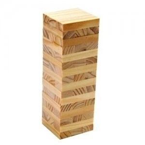 新品Jenga 48 Wood BlockJs Classic Game