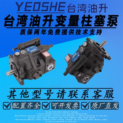 YEOSHE台湾油升变量柱塞泵V15/V18/V23/V38/V42-A1/A2/A3/A4-R10X