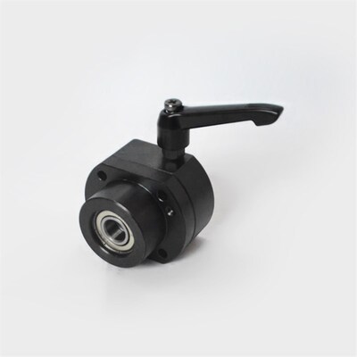 米思米型 30度梯形丝杆固定侧支座组件MRWZ-CP12 CP15 方型支撑座