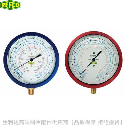REFCO/威科冷媒压力表R3-220-M-R290 R3-320-M-R290