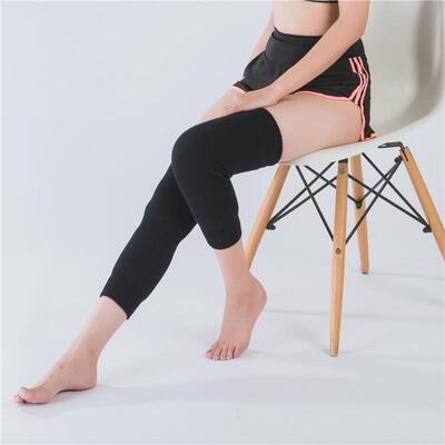 Warm Cashmere Wool Knee Warmers Leg Thigh High Socks护膝腿袜