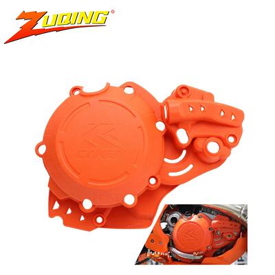 适用17-21KTMEXC/Husqvarna2T发动机左右保护盖壳越野摩托配件