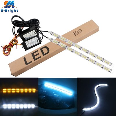 极速12V WhiteAmber 8/1r0/12/14/16 D 2835 Two-way Streamer La