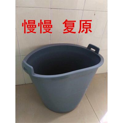 牛筋桶塑料储水加厚大号挑水耐用浇菜施肥尿粪桶软熟胶包邮打不破