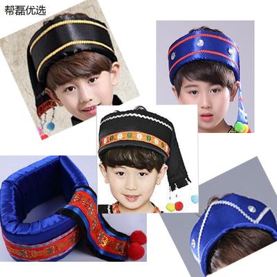 广西壮族帽子三月三儿童
