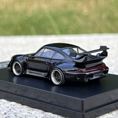 极速RWB原厂1:64 保时捷993 964RWB宽体 GULFS海湾 跑车合金汽车