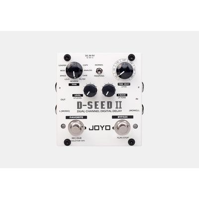JOYO D-SEEDII 二代双通道延时 四种延时模式 电吉他单块效果器