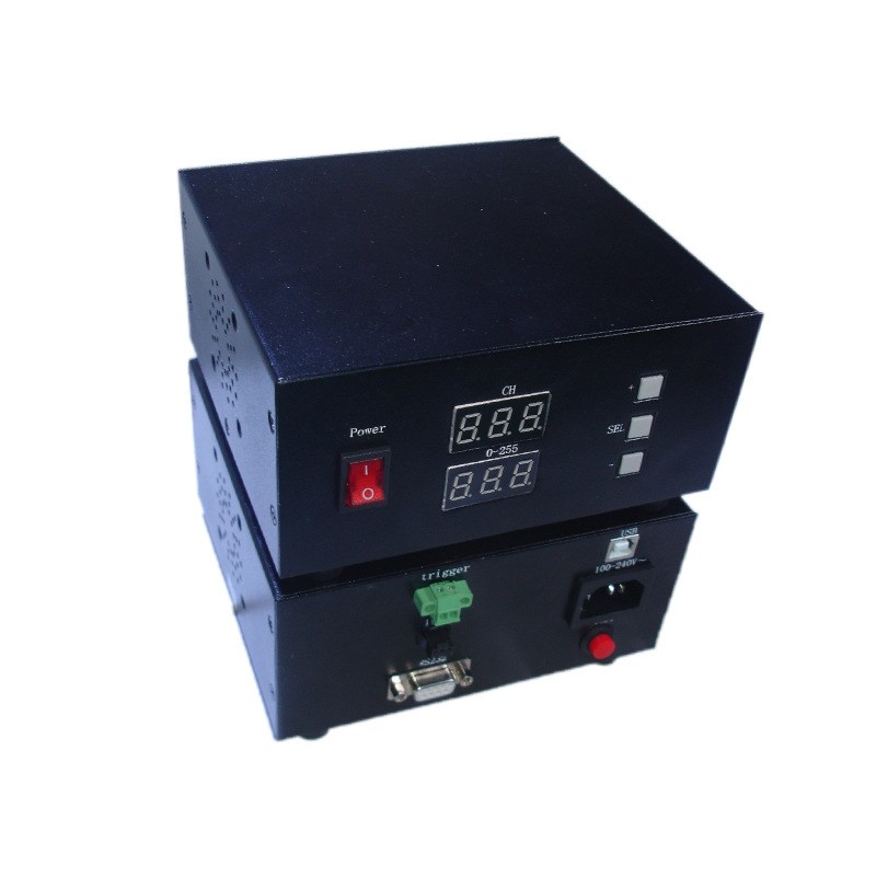 机器视觉光源24V18通道定位筛选多面检测测量光学检测光源控制器