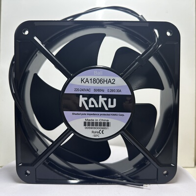 全新卡固KA1806HA1 KA1806HA2-2 KA1806HA3-2 18CM 220V 轴流风扇