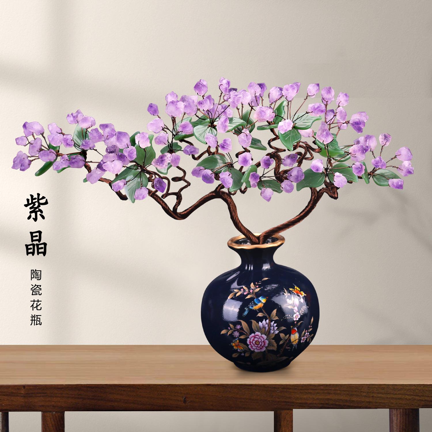 天然玉石工艺品玉雕摆件客厅玄关电视柜酒柜装饰开业水晶装饰品