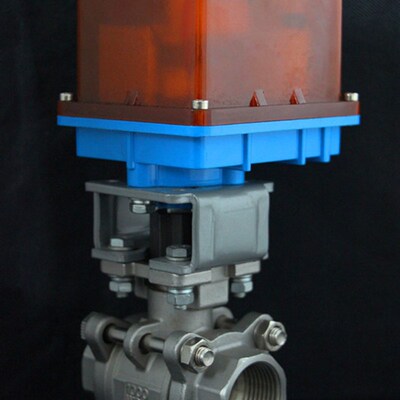 XHL 不锈钢三片式DN50-DN100电动球阀 电动不锈钢球阀