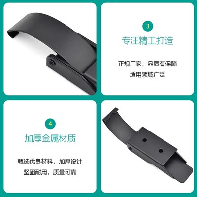 旭坤   圆弧搭扣门锁97-70-120-15类SOUTHCO大型工业机械