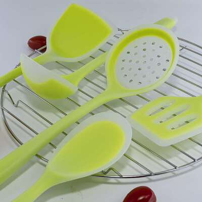 新品Translucent green silica gel Dkitchenware set transparen