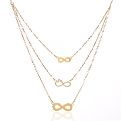 极速Digitael 8 Earring Necklace Set Fashion temperament geom