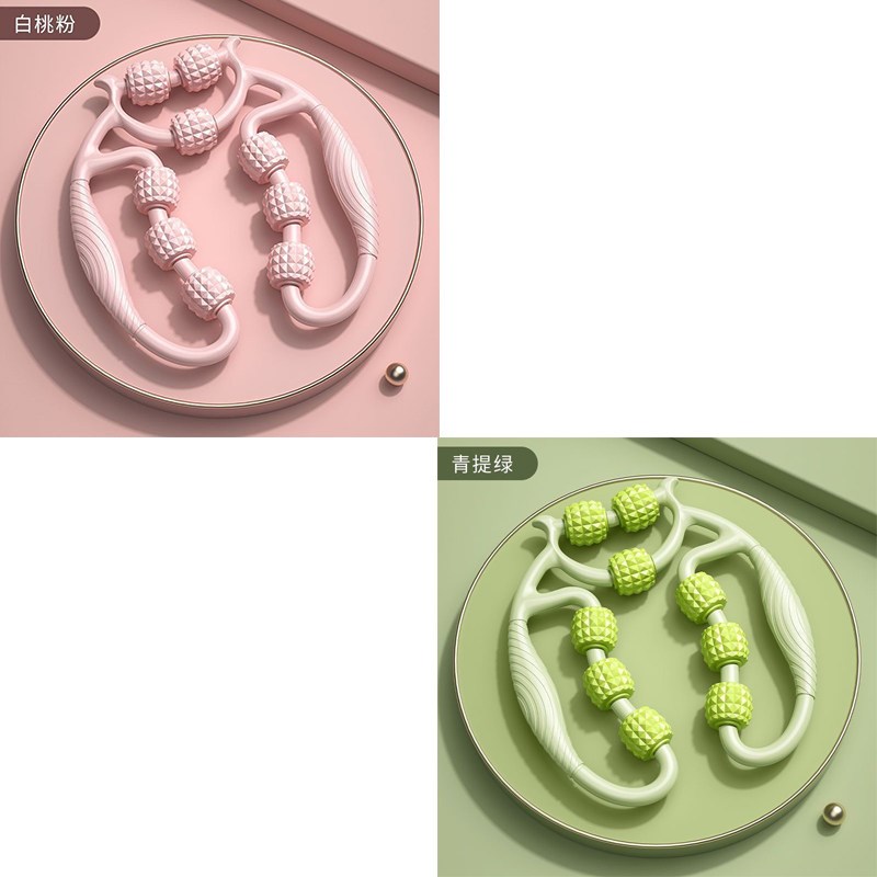 九轮环形夹腿器美腿夹小腿瘦腿神器夹腿器腿部按摩器运动器材