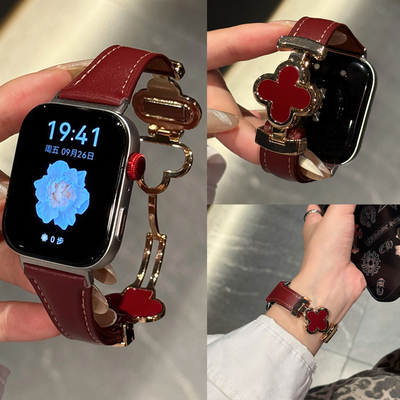 新款轻奢风高颜值真皮腕带