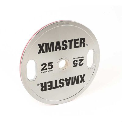 XMASTER纯钢电镀杠铃片手抓片钢片哑铃片家用健身硬拉卧推大孔片