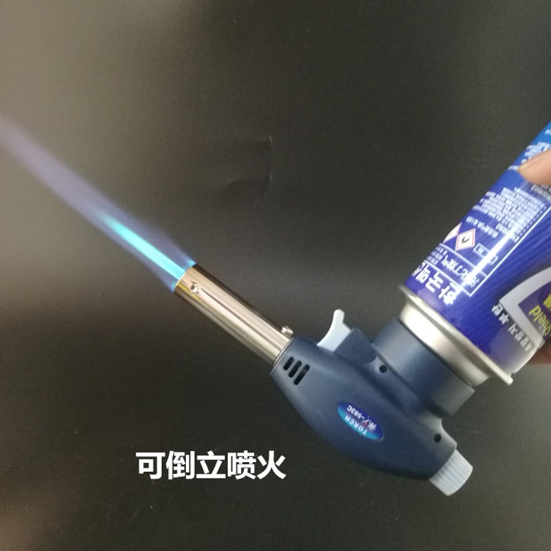卡式气烘焙喷火枪头烧烤点火器烧猪毛喷枪喷火器焊枪喷灯焊接喷头