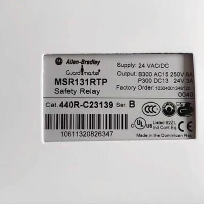 议价安全继电器MSR131RTP440R-C23139440R-C23140