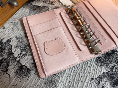 现货特价1本真皮定制手帐A7手帐意大利mbox亚历山大牛皮A7活页本