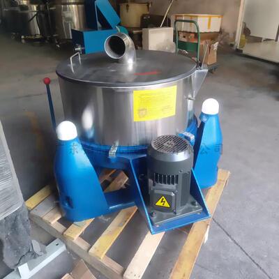 三足离心脱水机脱油热风脱水机不锈钢甩干机螺丝螺母固件离心设备