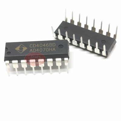 HEF4046BP DIP-16 全新 CMOS锁相环集成电路CD4046BD CD4046
