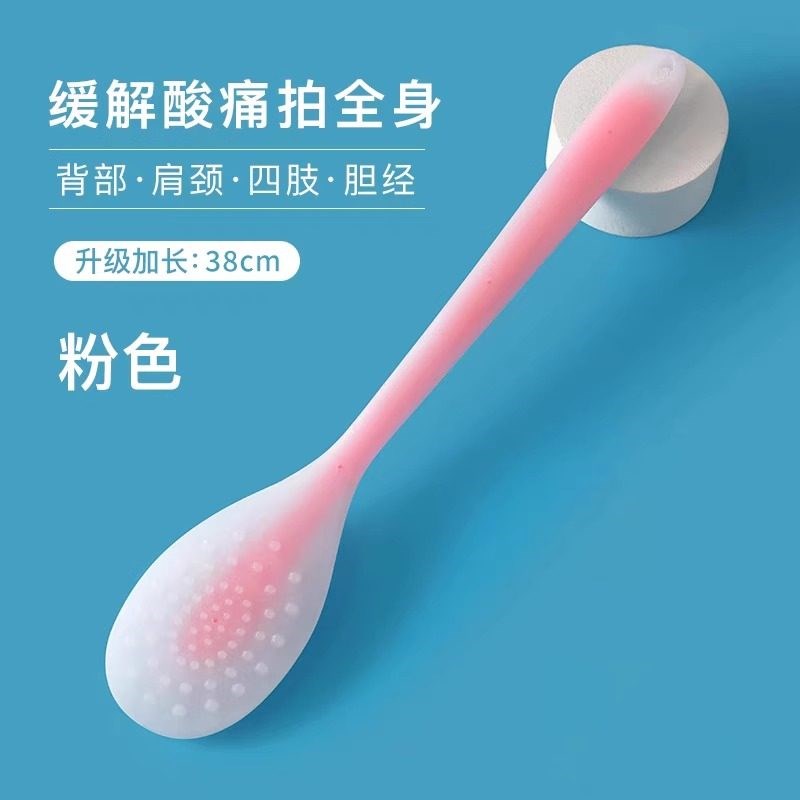 拍痧板矽胶经络拍打拍拍棒肩颈敲打按摩健身锤捶背腿神器养生专用
