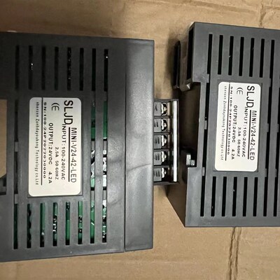 中达优控国产开 关电源 SLJD导轨电源 DC24V供电 2.5A 2A 4.2