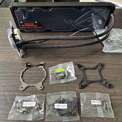 库存ROG全新一体式360水冷CPU散热器1200/115X/1700/2011/AM4/AM5