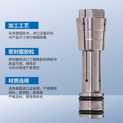 大可DGZ-40A夹头科隆KLB-80速锋SFG0406-02/06精雕机锣机DGZ-0860