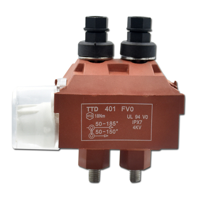 绝缘穿刺线夹T型免破线TTD401FV0电缆接地电缆铜铝通用50平方厂家