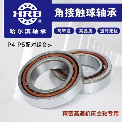 HRB哈尔滨角接触轴承7217 7218 7219 7220 7221C ACTA/P5 P4 DBB