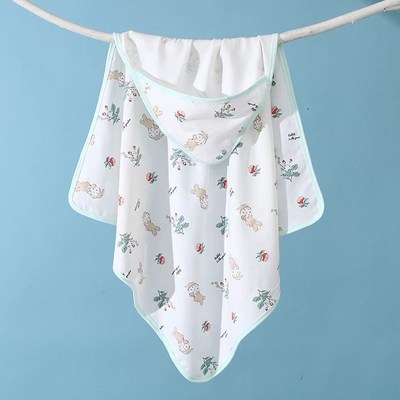 新生儿包被纯棉婴儿产房包单包巾初生宝宝抱被防惊跳襁褓春夏薄款