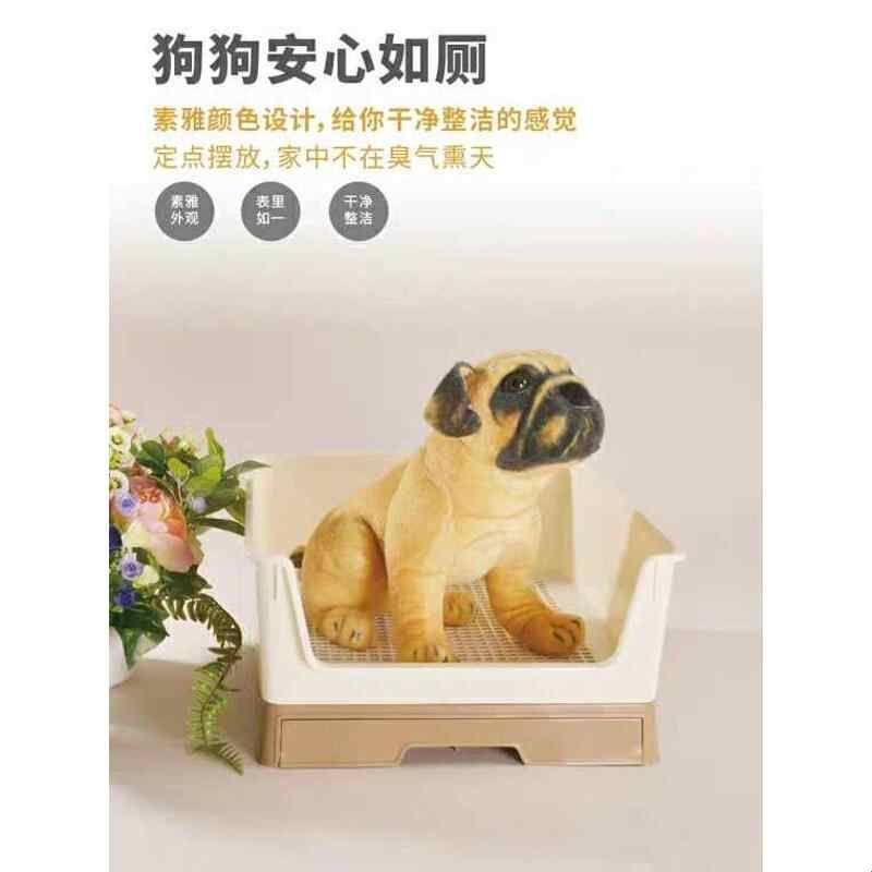 狗狗厕所狗厕所次所托盘防踩屎防溅抽屉式训练拉屎神器除臭大号