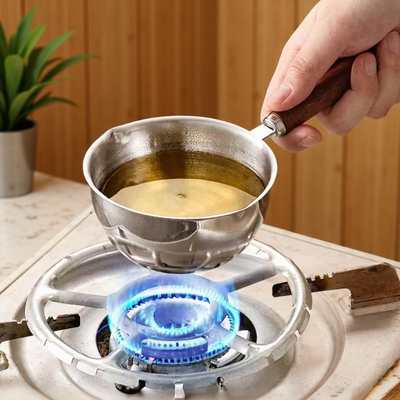 【下单立减50】多功能热油小锅不锈钢迷你烧油浇油锅小泼油锅_SH