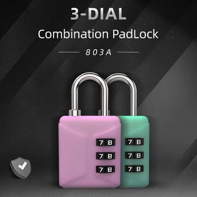 Backpack Zipper Lock Mini Password Padlock Trolley Case Pass