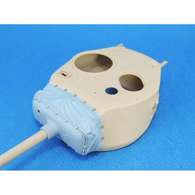 传奇 1375 1/35 M4A3E8 谢尔曼中型坦克炮盾改造件(配麦田)