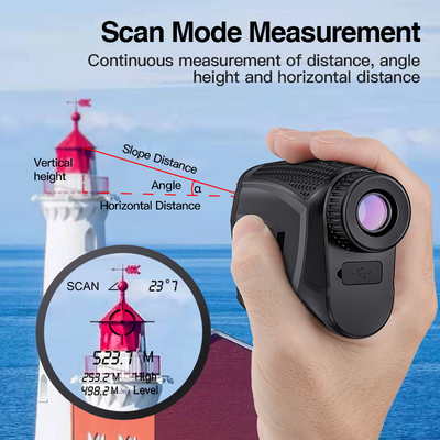 极速Mestek 600M Yd Golfs Laser Rangefinder Golf Rangefinder