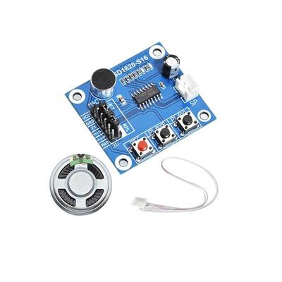 ISD1820录音语音模块 语音模块 录放音模块 板带咪头 送0.5W喇叭