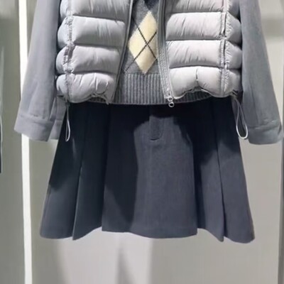 NAWAIN纳纹2026冬装专柜正品半身裙女休闲短裙子2640115711-599