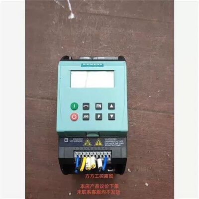 议价议价商品变频器0.37kw，6SL3211-013-7UA