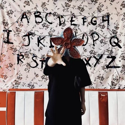 怪奇物语食人花面具万圣节装扮维克多Stranger Things魔王头套